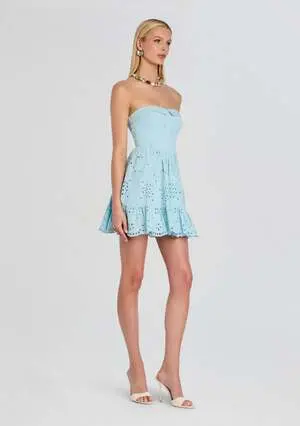 Hemant & Nandita Off-shoulder Mini Dress