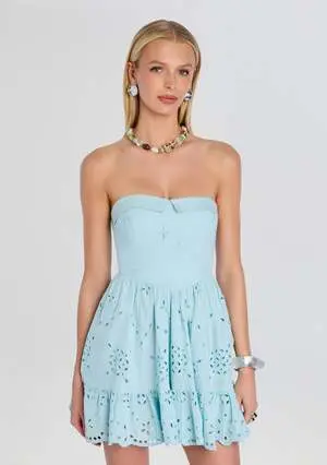 Hemant & Nandita Off-shoulder Mini Dress