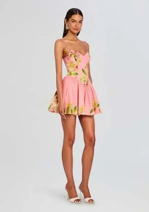 Hemant & Nandita Lena Corseted Mini Dress