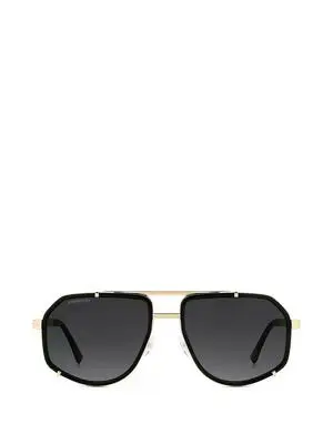 Dsquared2 Geometric Frame Sunglasses - Black
