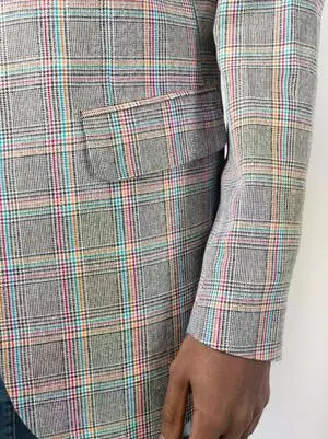 Dsquared2 Plaid-pattern Single-breasted Blazer