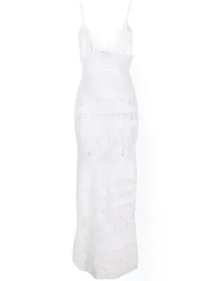 Dsquared2 Cotton Crochet-knit Maxi Dress
