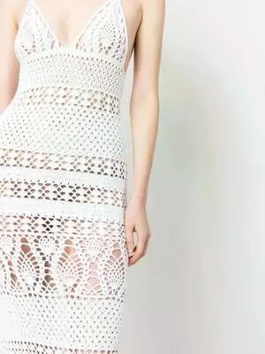 Dsquared2 Cotton Crochet-knit Maxi Dress