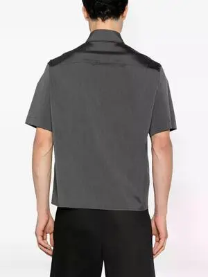 Neil Barrett Short-sleeve Cotton Blend Shirt