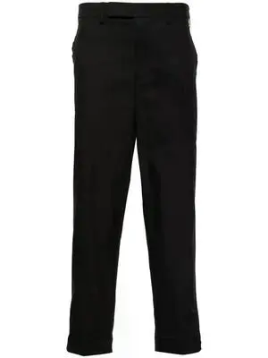 Neil Barrett Adjustable-hem Tapered-leg Chinos