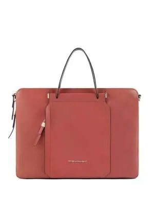 PIQUADRO Leather Laptop Bag
