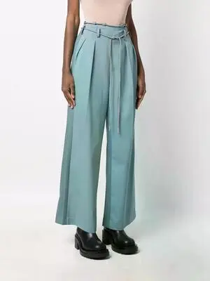 Andersson Bell Cropped Trousers With Rope Detailing