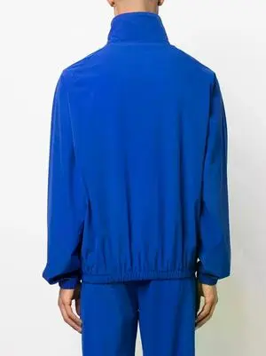 BEL-AIR ATHLETICS Cobalt Embroidered Logo Zip-up Pullover Jacket