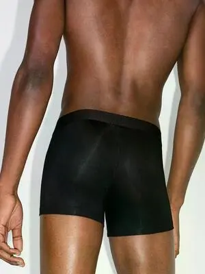 Zimmerli Logo-band Cotton Boxer Shorts