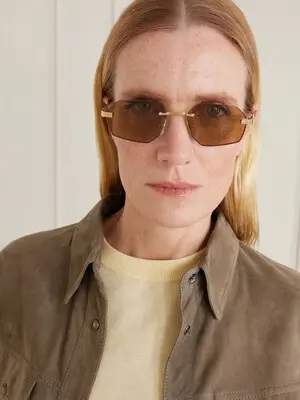 Cartier Octagonal Frame Sunglasses