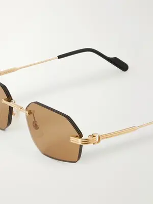 Cartier Octagonal Frame Sunglasses