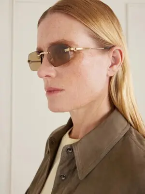 Cartier Octagonal Frame Sunglasses