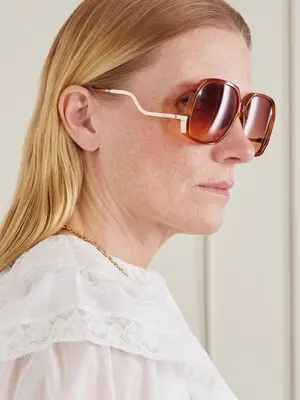 Chloé Square-frame Acetate Sunglasses