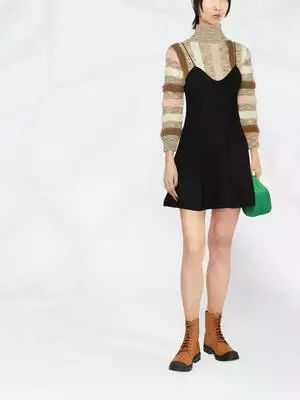 Dsquared2 V-neck Minidress