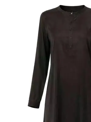 DOSA Long-sleeve Button-placket Dress