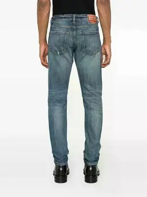 DIESEL® D-strukt Mid-rise Slim-fit Jeans - Blue