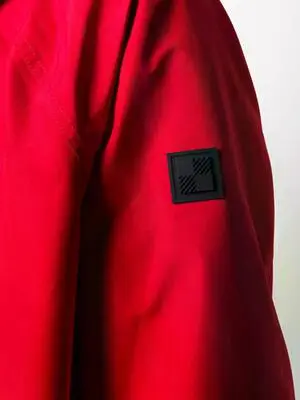 Woolrich Logo Patch Hooded Jacket