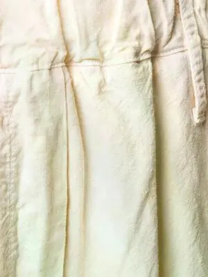 Woolrich Linen-cotton Blend Wide Leg Shorts