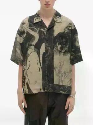 DOMREBEL Graphic-print Short-sleeve Shirt