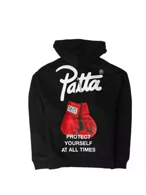 PATTA Graphic Print Drawstring Hoodie