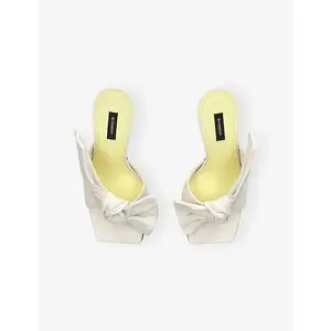 Givenchy Boudoir Bow 95 Heeled Leather Sandals