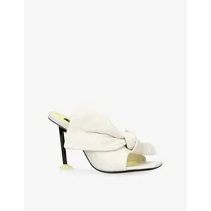Givenchy Boudoir Bow 95 Heeled Leather Sandals