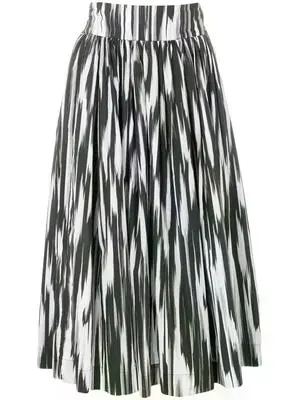 Woolrich Printed Full Skirt