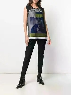 Dsquared2 Layered Print T-shirt