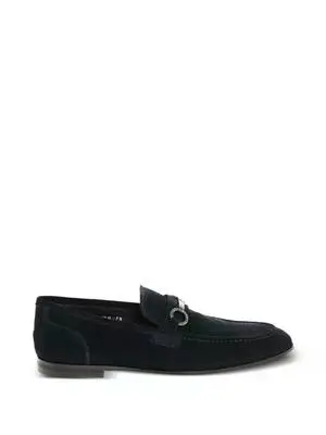 Corneliani Round-toe Suede Loafers