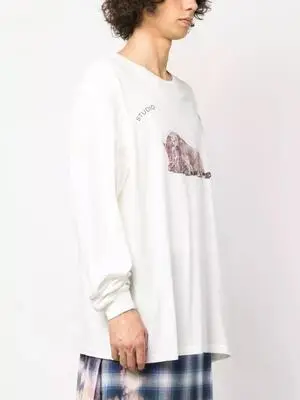 1989 STUDIO Graphic Print Cotton Sweatshirt