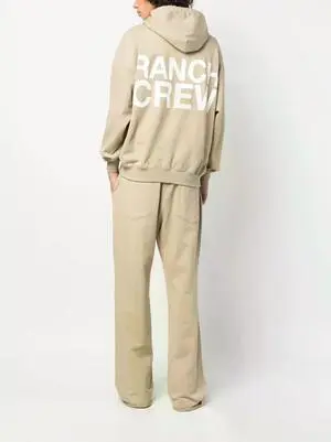 1989 STUDIO Logo Print Cotton Hoodie