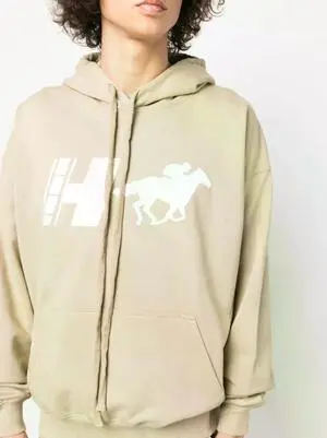 1989 STUDIO Logo Print Cotton Hoodie