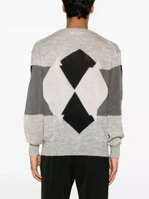 Neil Barrett Argyle Check-pattern Jumper