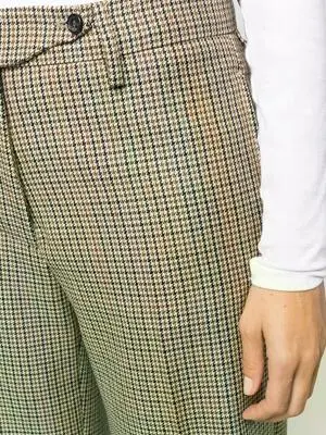 N°21 Check-print Wool Trousers