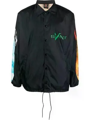 SAINT MXXXXXX Graphic Print Shirt Jacket