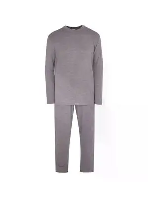 Zimmerli Long-sleeve Pajamas - Grey
