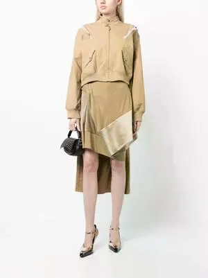 Undercover Knot-detail Cropped Jacket