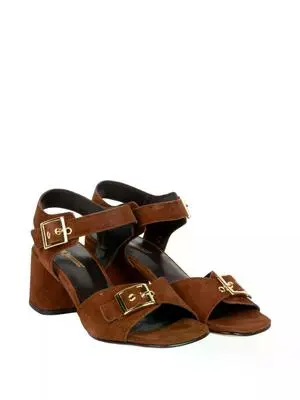 LUCA GROSSI Suede Buckle-fastening Sandals