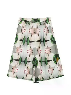 Undercover Graphic Print Shorts - Grey