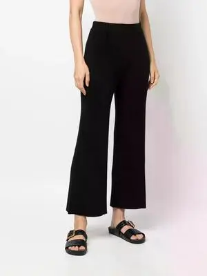 AERON Ribbed Merino-cashmere Trousers