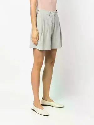 Fabiana Filippi Suede High-waisted Shorts