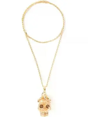 Alexander McQueen Skull Pendant Necklace