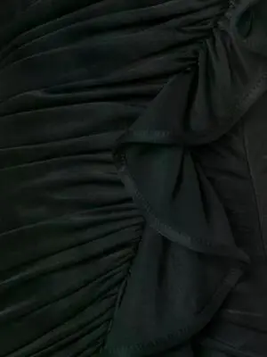 Givenchy Gathered Cascading Gown
