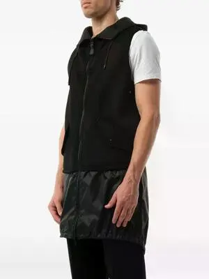 Givenchy Sleeveless Layered Hoodie