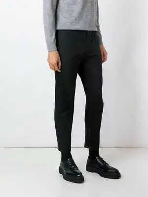 LANVIN Cotton Tapered Leg Trousers
