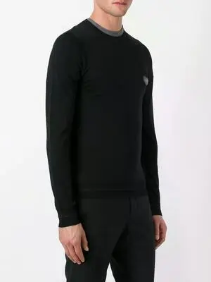 Givenchy Logo Plaque Knitted Jumper