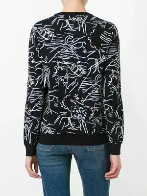 Kenzo Sketch Print Jumper