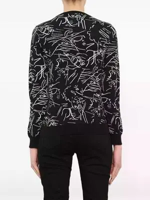 Kenzo Sketch Print Jumper