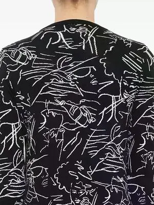 Kenzo Sketch Print Jumper