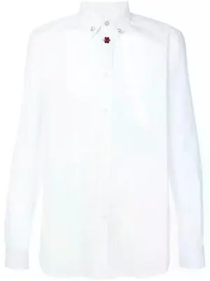 Givenchy Classic Floral Detail Shirt - White